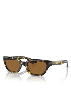 Khaite X Oliver Peoples Square Sunglasses - Dark Tortoise