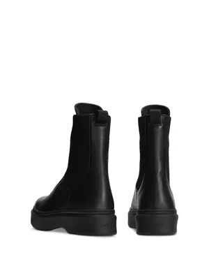 Varley Corian Zip Front Ankle Boots