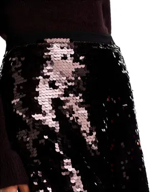 A.L.C. Cleo Sequin Mini Skirt