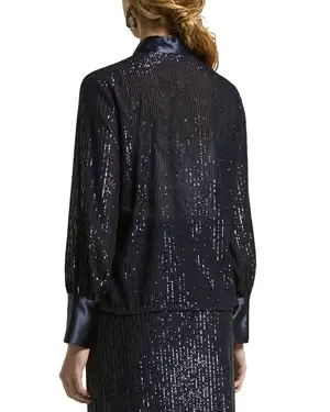 Peserico Sequined Blouse