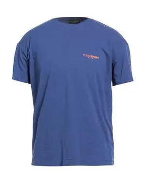 PLEIN SPORT Swim T-shirt Size Cotton, Elastane - Blue