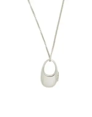 Coperni Metal Pendant Necklace