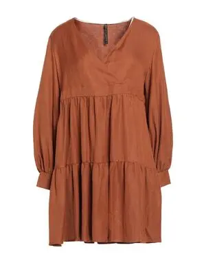 MANILA GRACE Mini Dress Linen And Viscose