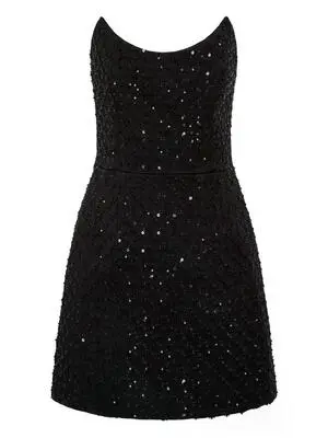 Rebecca Vallance Neve Sequin-embellished Mini Dress