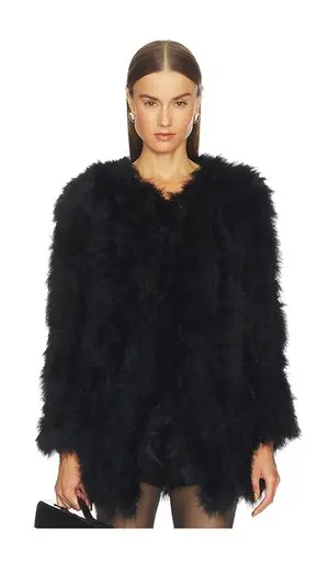 BUBISH Monroe Feather Coat
