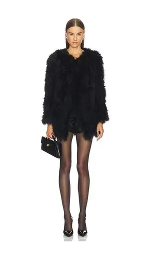 BUBISH Monroe Feather Coat