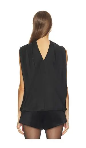 Simkhai Scarlett Cape Top - Black