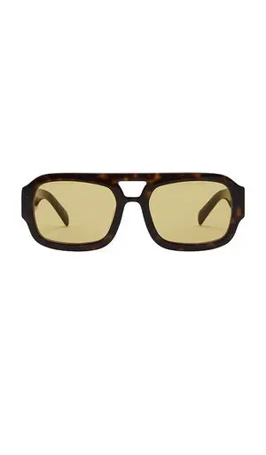 BANBE The Suki Sunglasses - Dark Havana Tort & Yellow