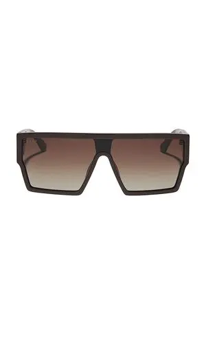 DIFF EYEWEAR Electra Sunglasses - Truffle & Truffle Gradient