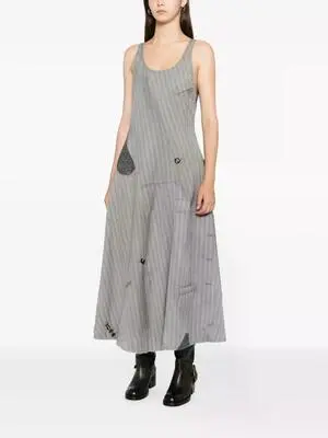 Moschino Asymmetric Sleeveless Dress