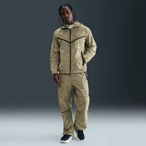 Nike Tech Full-zip Woven Windrunner Jacket - Brown