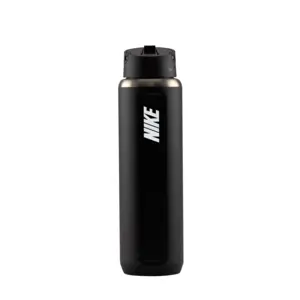 Nike Recharge Stainless Steel Straw Bottle - Black