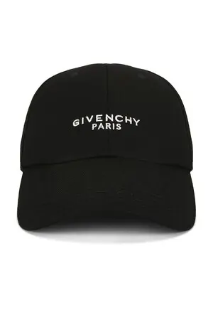 Givenchy Curved Cap - Black