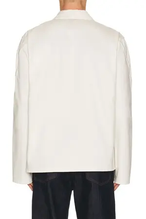 Givenchy Patch Pockets Jacket - White