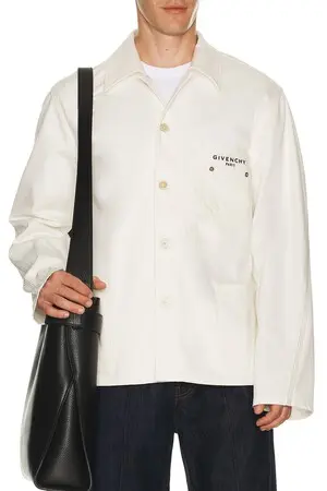 Givenchy Patch Pockets Jacket - White
