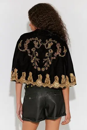 Free People Nigel Preston Festival Cape