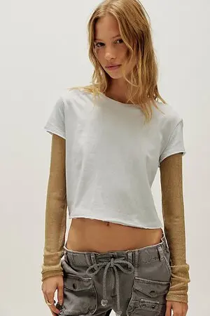 Free People Cropped T-shirts For Women