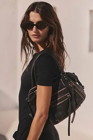 Free People Good Feels Short-sleeve Maxi Dress - Black