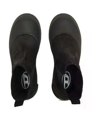 DIESEL® Logo Detail Chelsea Boots