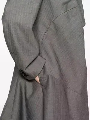 Comme Des Garçons Asymmetric Wool Coat