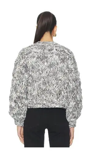 Callahan Gigi Cardigan Chunky Knit Cropped Sweater