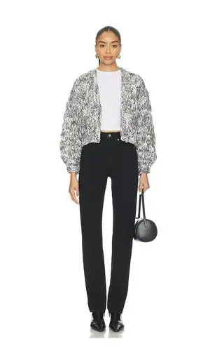 Callahan Gigi Cardigan Chunky Knit Cropped Sweater