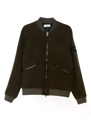 Stone Island Logo-patch Bomber Jacket