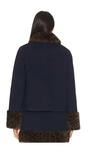 Lpa Robby Jacket With Faux Fur Trim