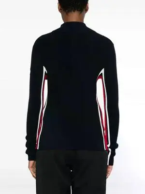 Fusalp Deltanao Side-stripe Zip-neck Sweater