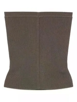 Rick Owens Knitted Tube Top - Brown