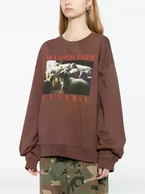 SKY HIGH FARM WORKWEAR Graphic-print Sweater