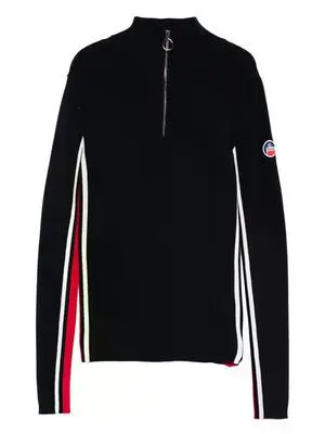 Fusalp Side-stripe Zip-neck Ski Top