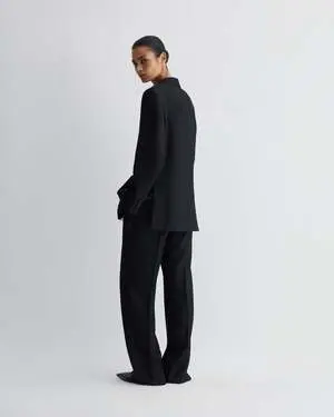 Veronica De Piante Sebastian Silk Jacket - Black