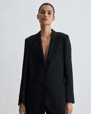 Veronica De Piante Sebastian Silk Jacket - Black