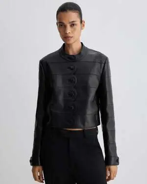 Veronica De Piante Rory Nappa Leather Jacket