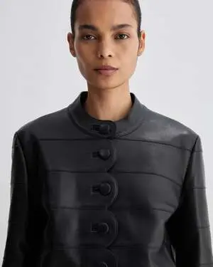 Veronica De Piante Rory Nappa Leather Jacket