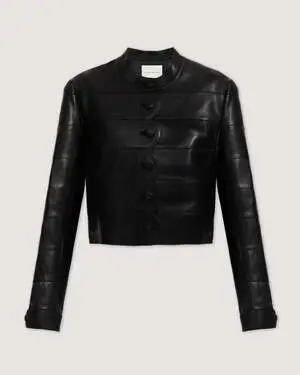 Veronica De Piante Rory Nappa Leather Jacket