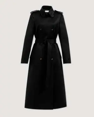 Veronica De Piante Amara Cotton Trench Coat