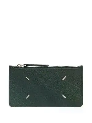 MAISON MARGIELA Four Stitches Card Holder - Green