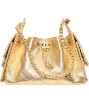 Chanel CHANEL 25 Mini Handbag Gold