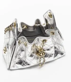 Chanel 25 Handbag - Silvery