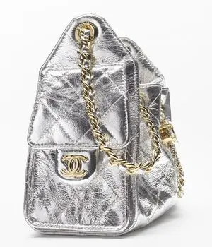 Chanel 25 Handbag - Silvery