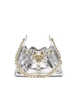 Chanel 25 Handbag - Silvery
