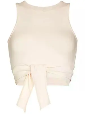 Live The Process Tie-detail Performance Top
