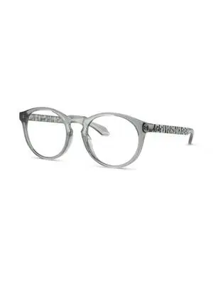 Versace Round-frame Eyeglasses - Grey