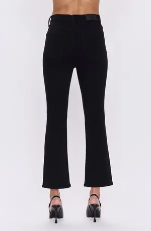 PISTOLA Lennon Bootcut Ankle Jeans - Noir