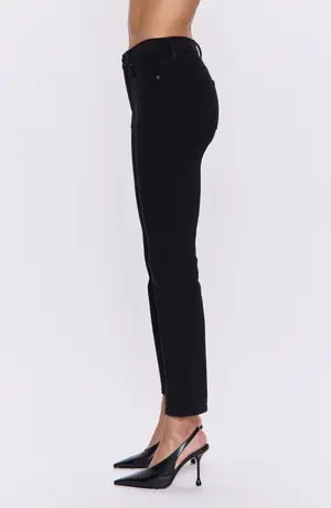 PISTOLA Lennon Bootcut Ankle Jeans - Noir