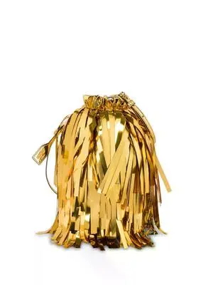 Moschino Fringed Bucket Bag