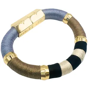HOLST+LEE Colorblock Bangle Bracelet - Neutral