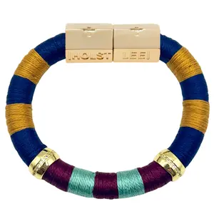 HOLST+LEE Colorblock Bangle Bracelet - Rugby